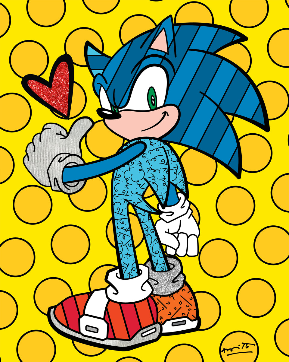 GAME ON SONIC - Limited Edition Print – Shop Britto