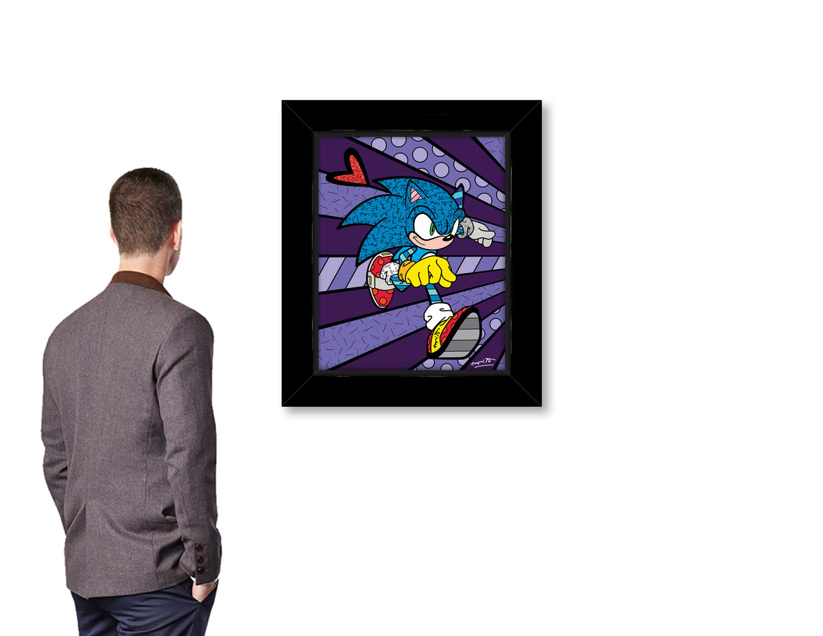 SUPER SPEED SONIC - Limited Edition Print – Shop Britto