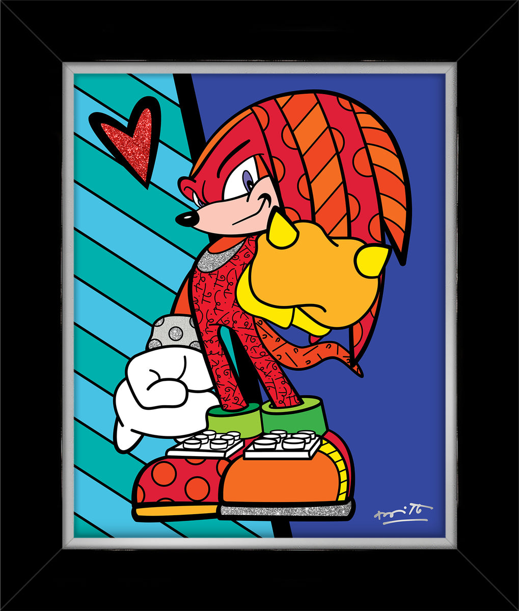 KNUCKLES HAMMER PUNCH - Limited Edition Print – Shop Britto