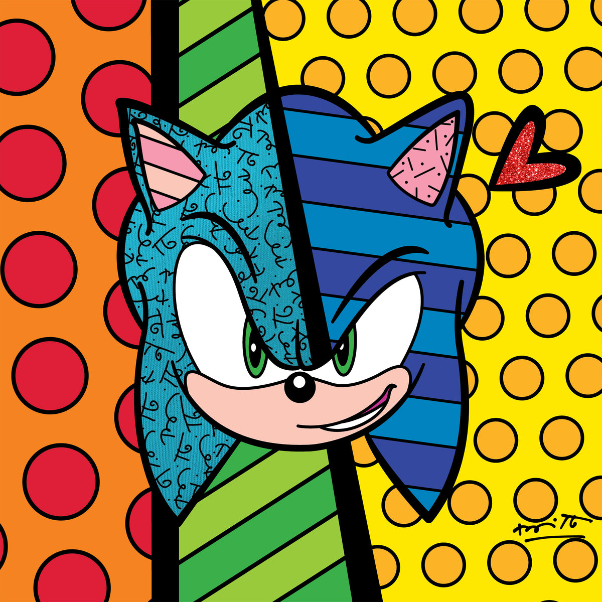 SONIC SMIRK - Limited Edition Print – Shop Britto