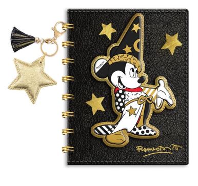 SORCERER MICKEY NOTEBOOK - Black & Gold - Disney by Britto – Shop Britto