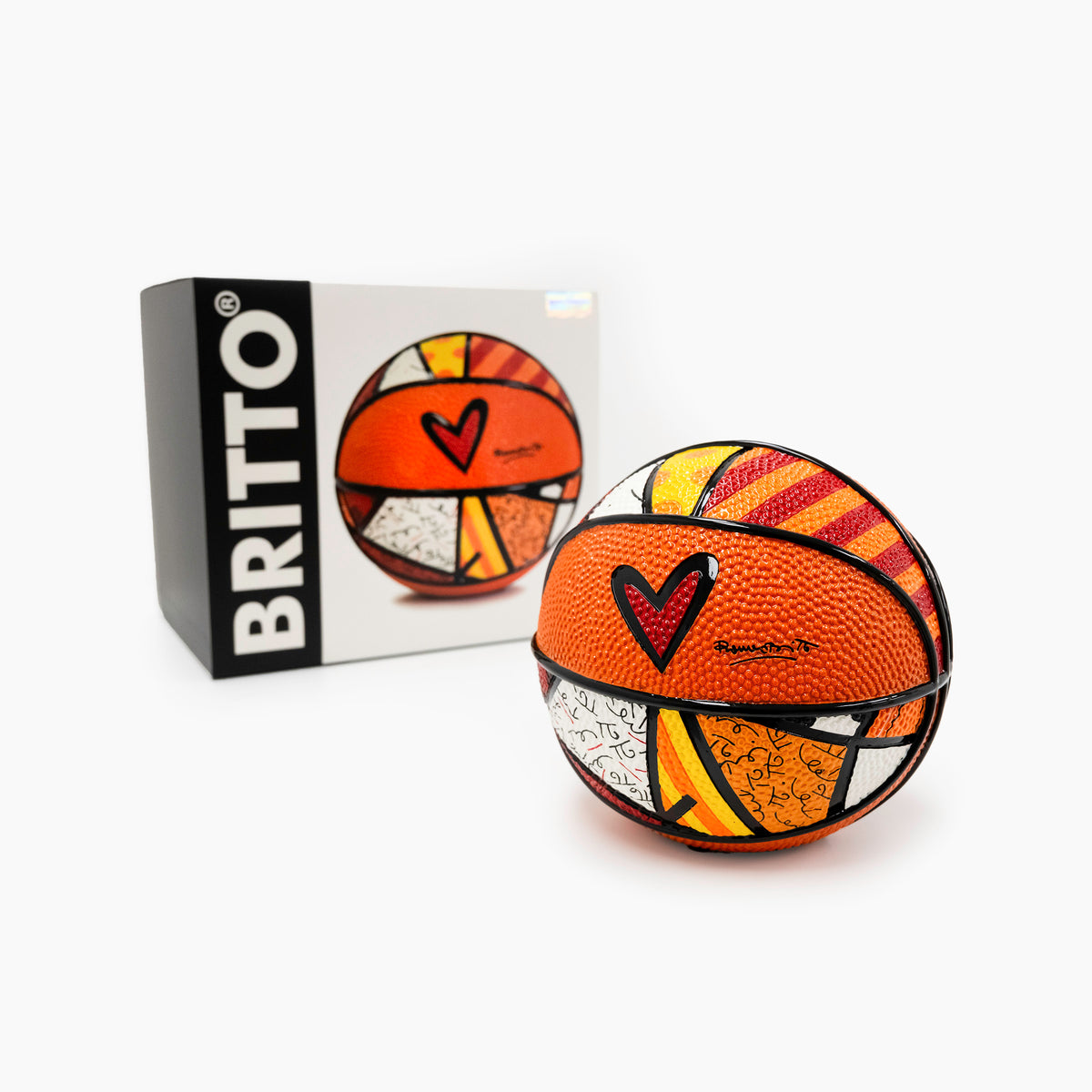 Basketball Collectible Figurine by Romero Britto | Resin Decorative Art ...