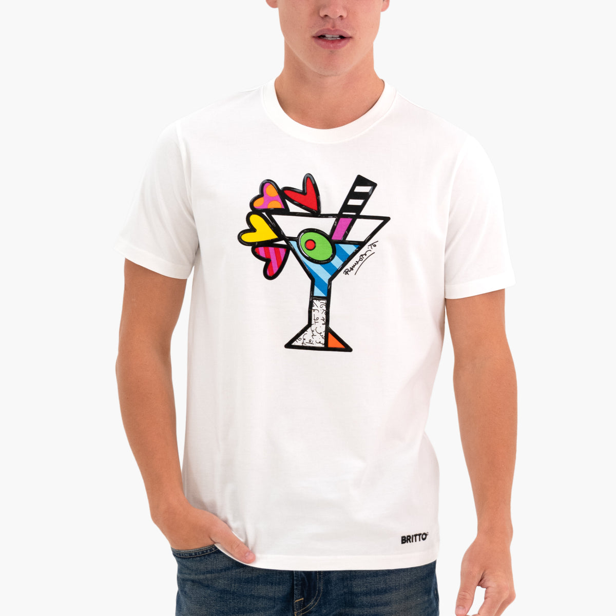 BRITTO® T Shirt - Martini (Men) – Shop Britto