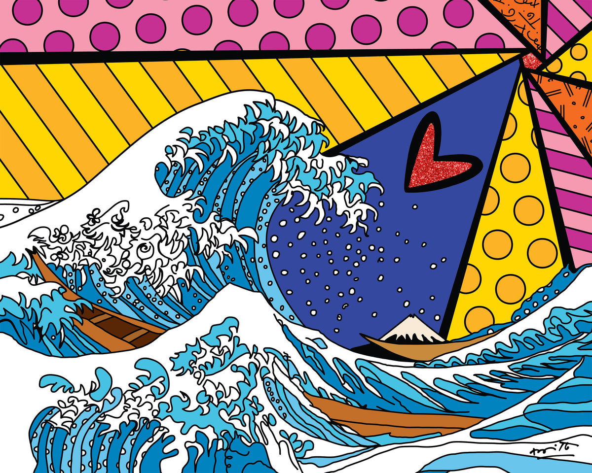 BRITTO WAVE - Limited Edition Print – Shop Britto
