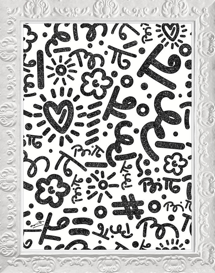 Black Graffiti - Limited Edition Print - Shop Britto