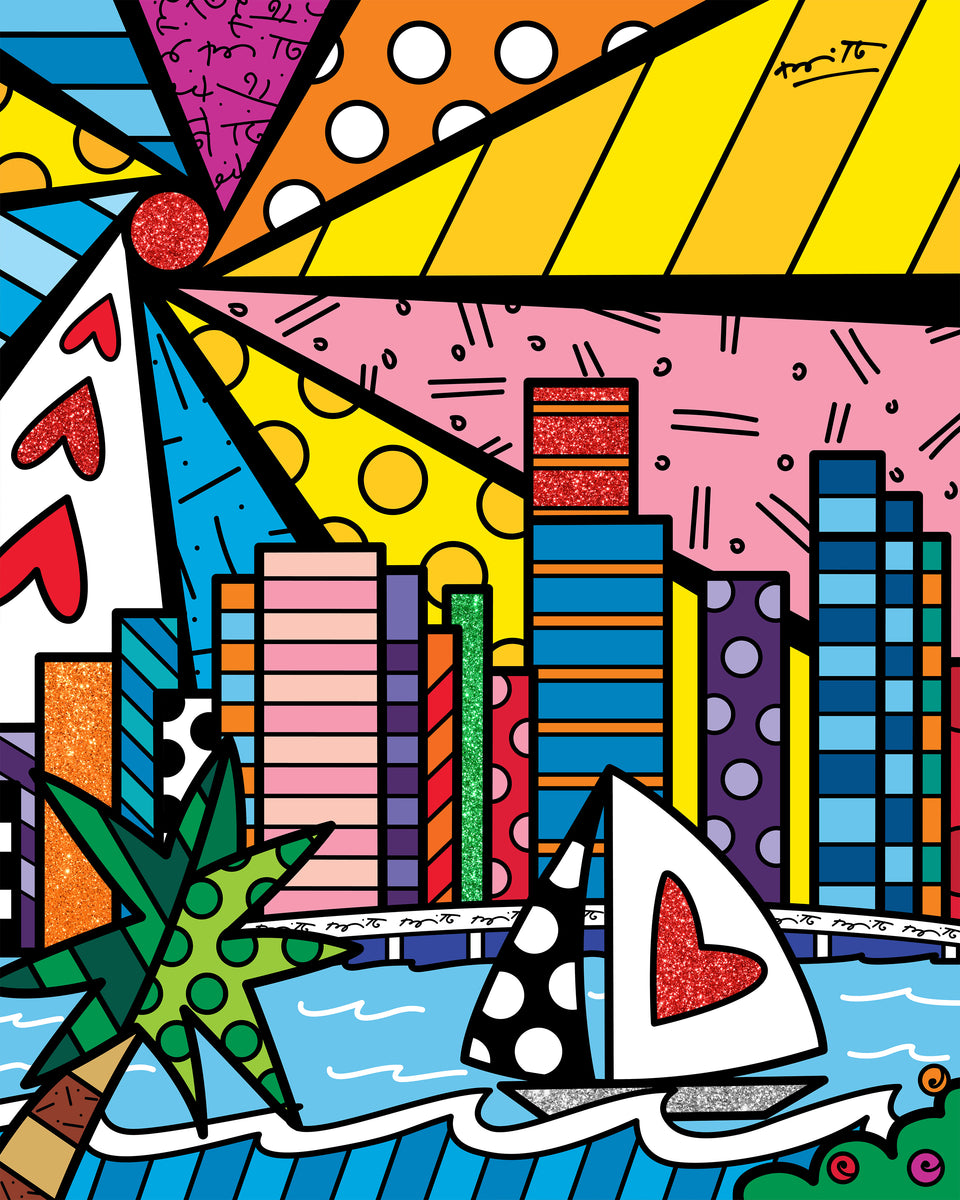 Sunshine Miami - Limited Edition Print – Shop Britto