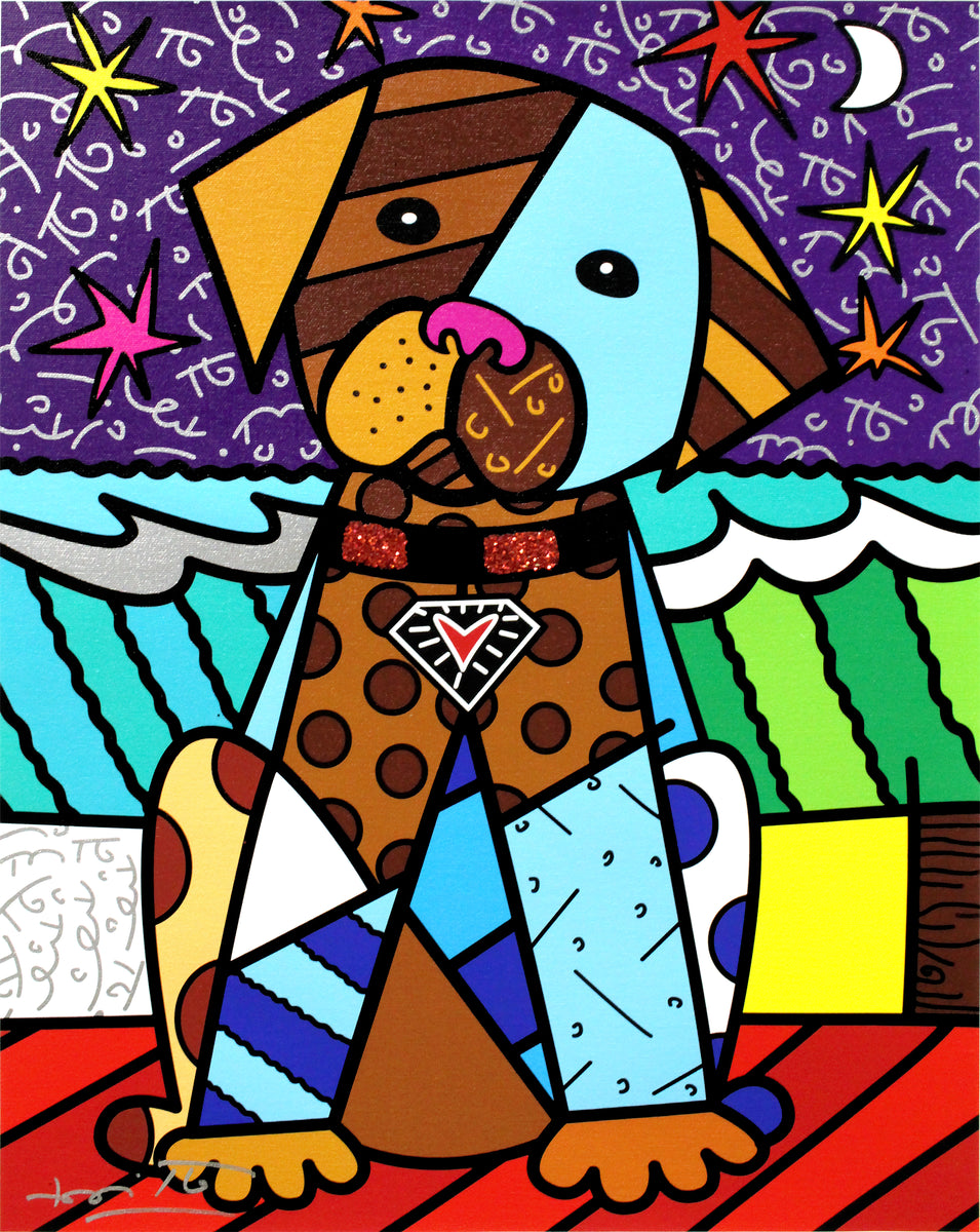 Midnight Dog - Limited Edition Print – Shop Britto