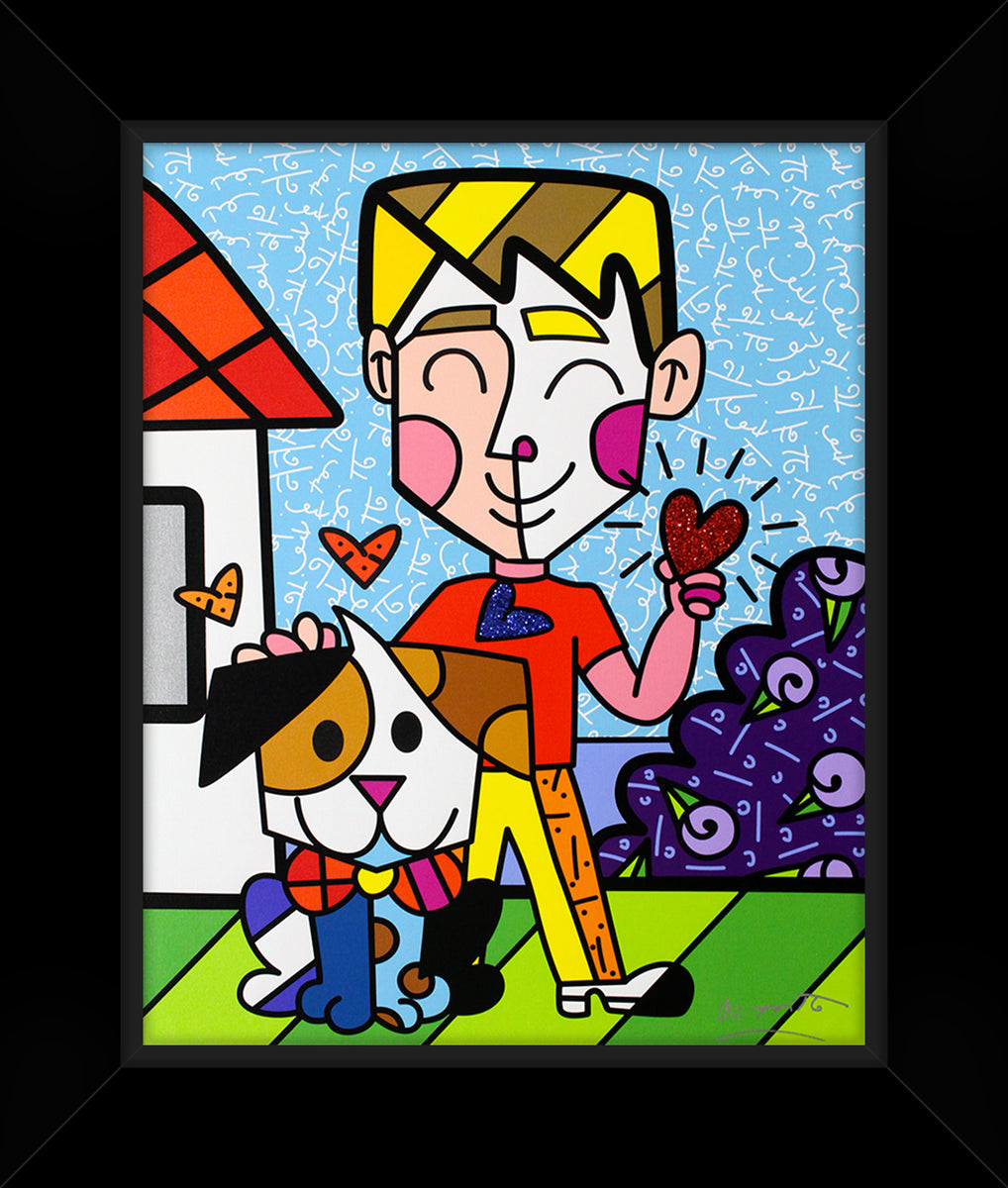 Boy And His Dog - Limited Edition Print – Shop Britto