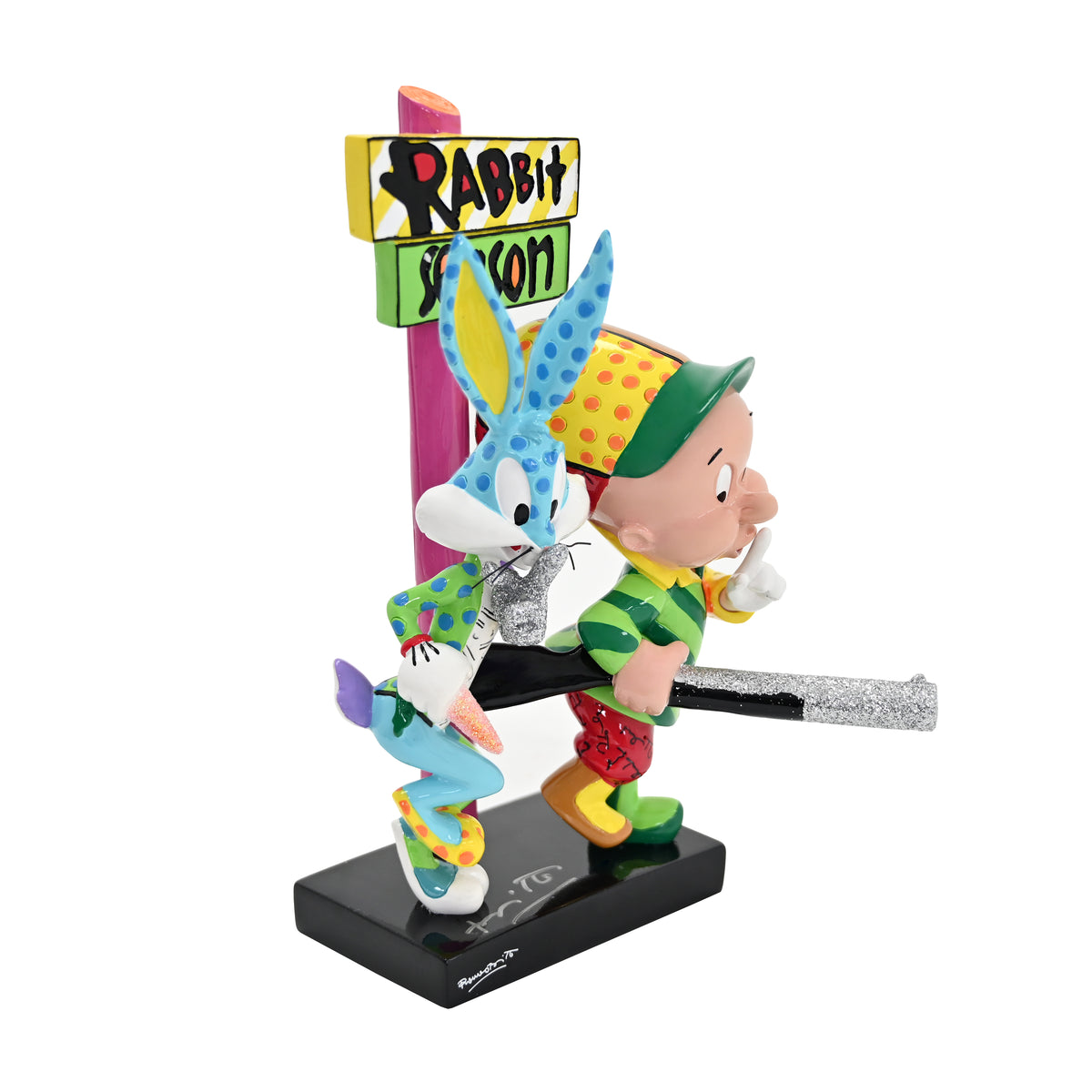 BUGS BUNNY & ELMER FUDD - Looney Tunes by Britto Figurine – Shop Britto
